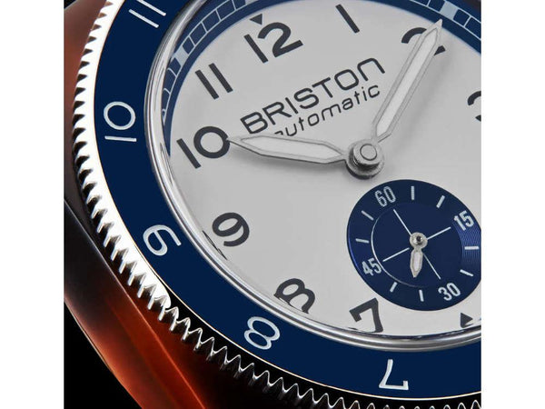 Briston Clubmaster Legend Small Second Automatic Watch, 39mm, 241639.S ...