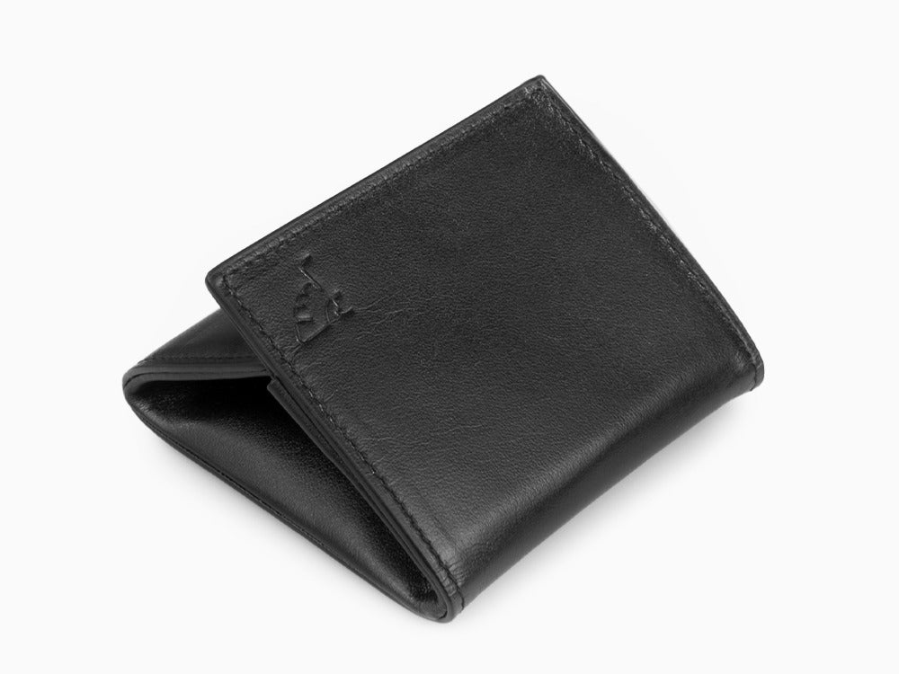 Tibaldi Leather Coin Pouch Black Leather Cotton LTM CP Iguana Sell UK