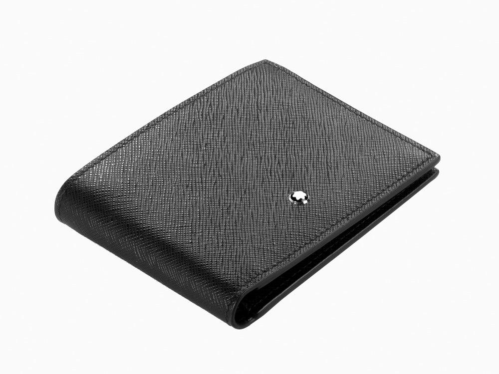 Montblanc Sartorial Wallet Leather Black 6 Cards 130315